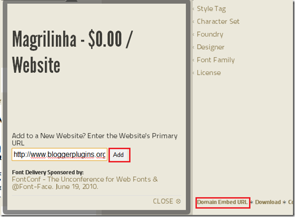 How to Add Custom Fonts to Blogger - Blogger Widgets